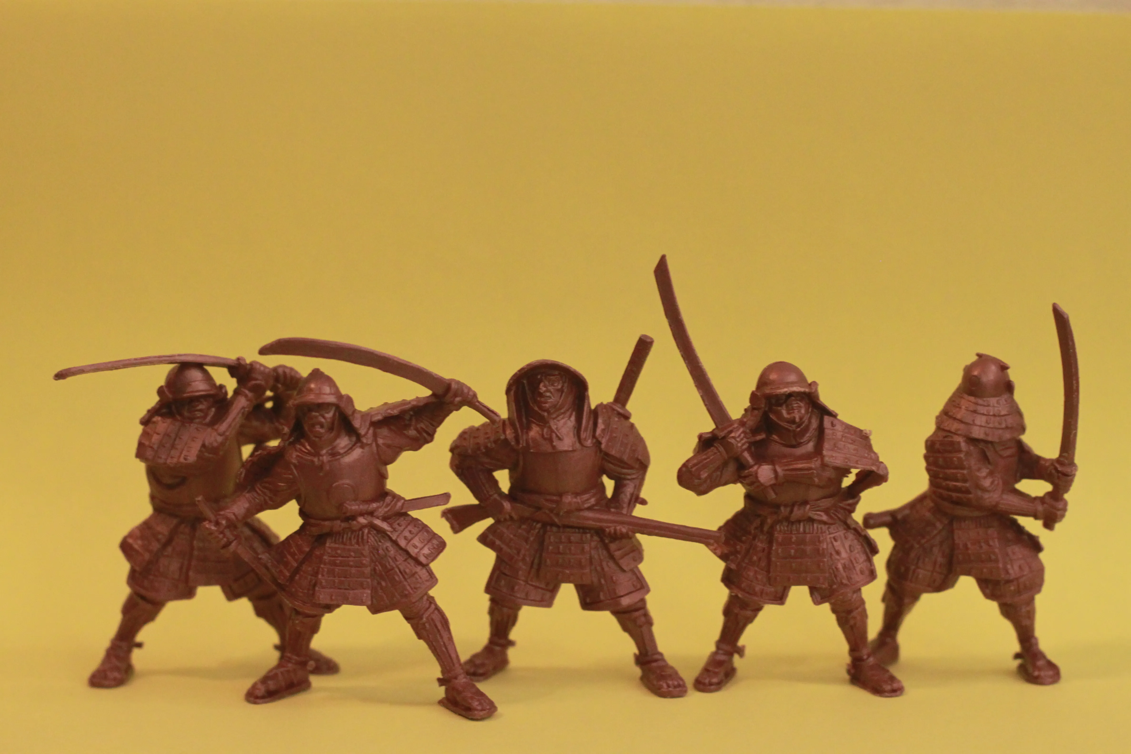 Japanese Samurai Ronin, Miniatures 54mm scale, Infantry Unit, Tabletop ...