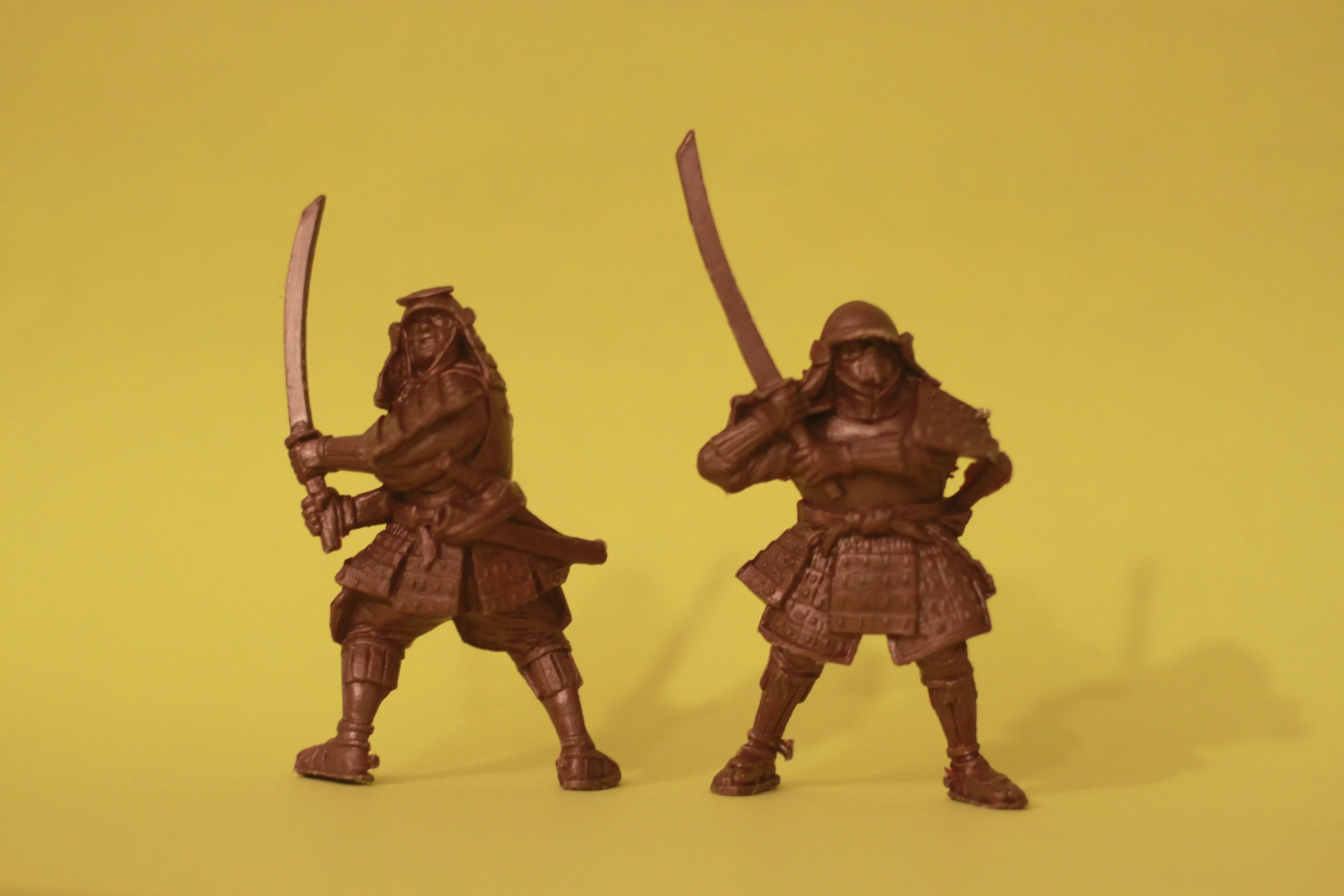 Japanese Samurai Ronin, Miniatures 54mm scale, Infantry Unit, Tabletop ...