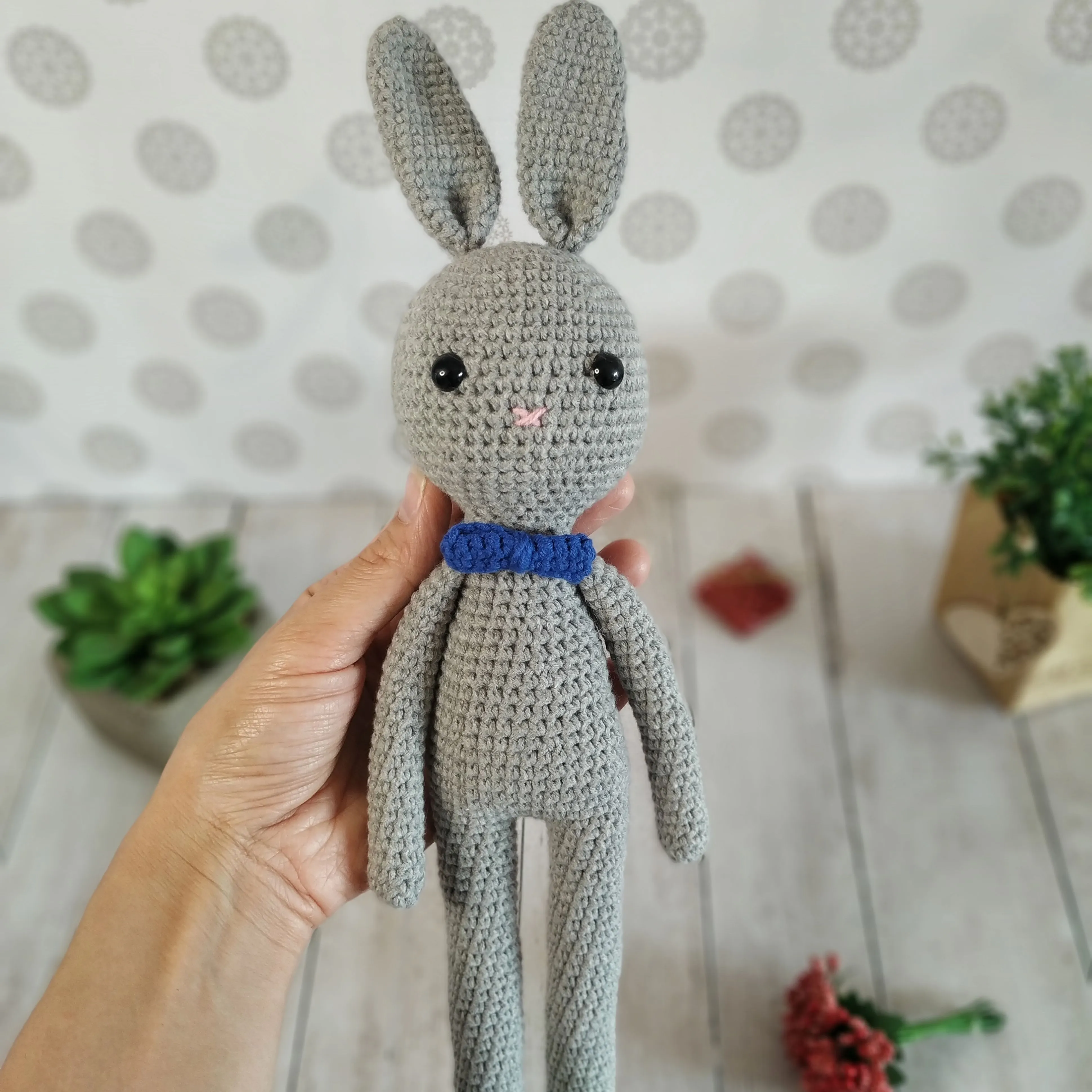 Personalized Easter stuffed bunny, newborn boy gift, baby's first toy ...
