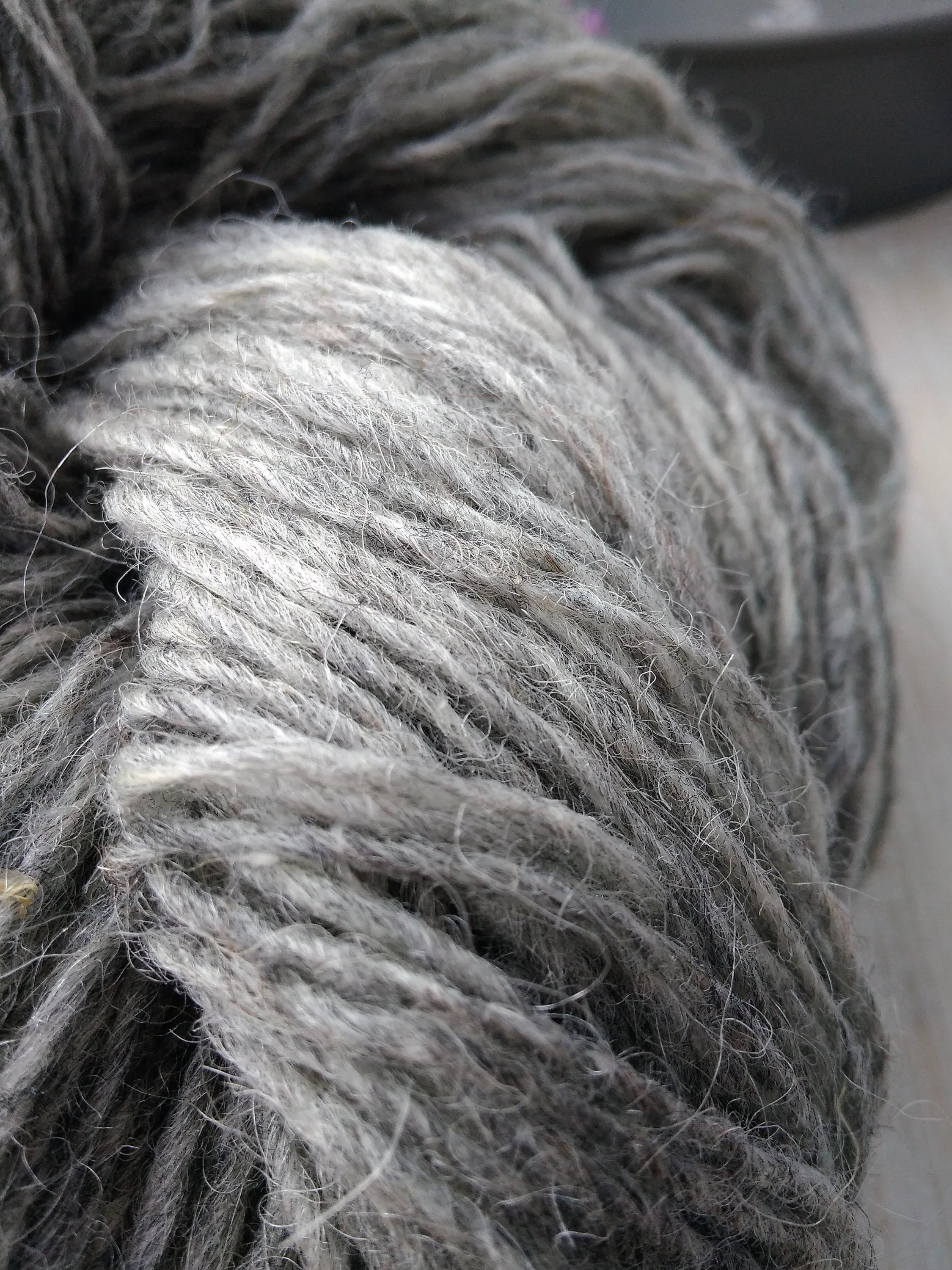Natural Non-dyed Sheep Wool Yarn for Handicrafts.Knitting and Croсhet ...