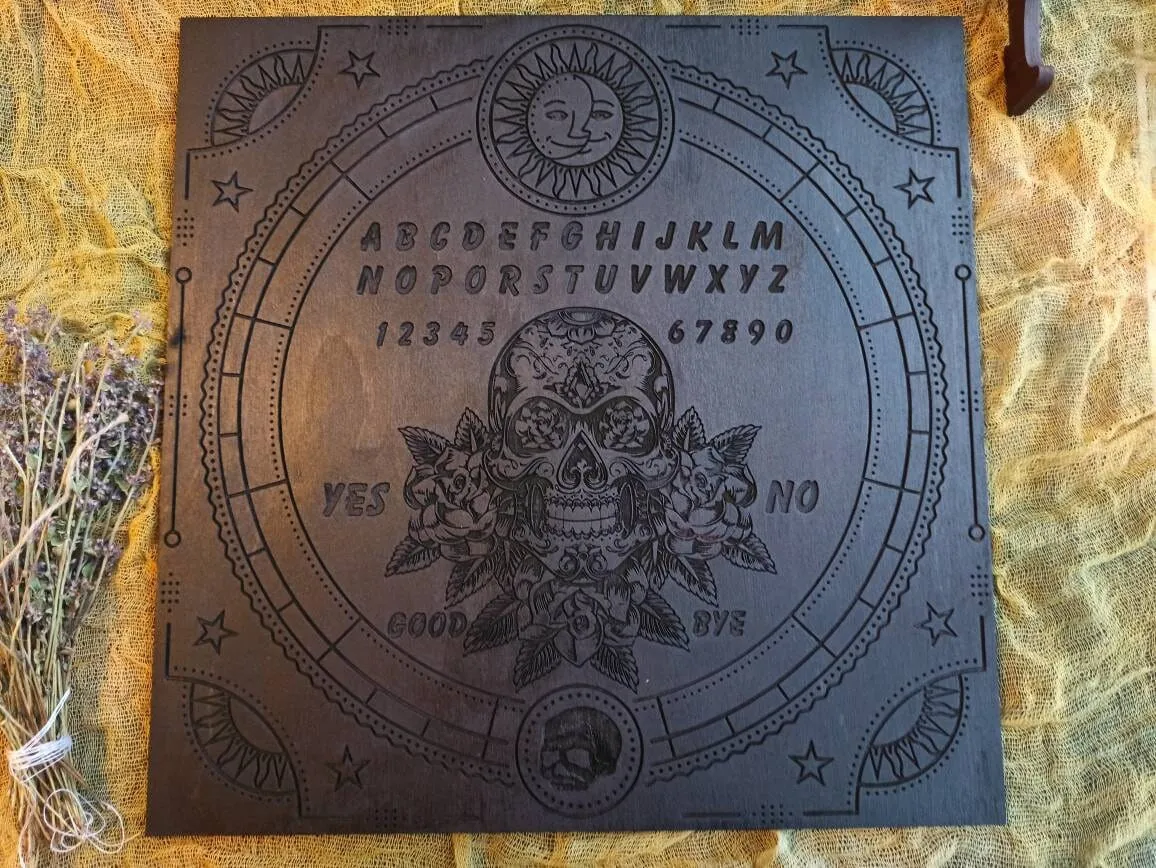 Ouija board , Spirit board , Occult art $45.00 | Buy online with delivery
