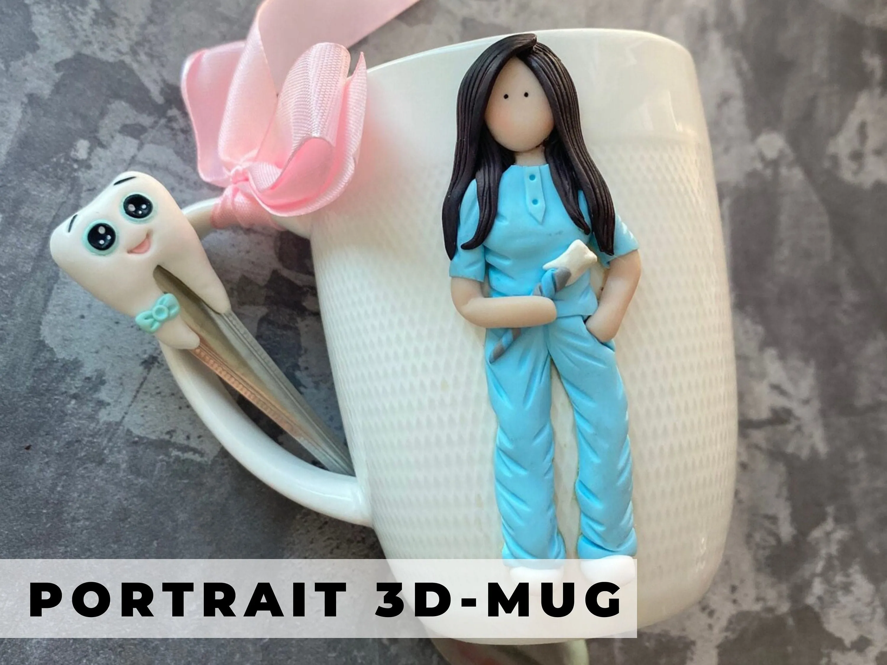 Personalized dentist mug, custom doctor gift, ceramic coffee mug ...