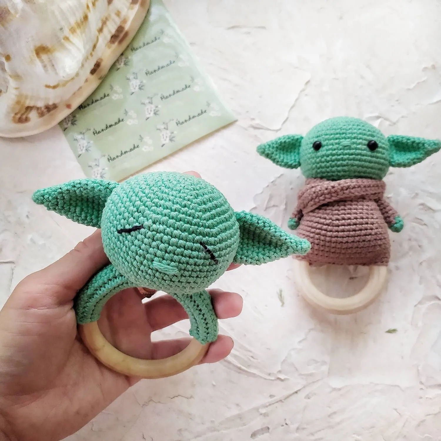 Crochet Pattern baby toy Crochet Rattle ring toy Baby Custom Baby ...