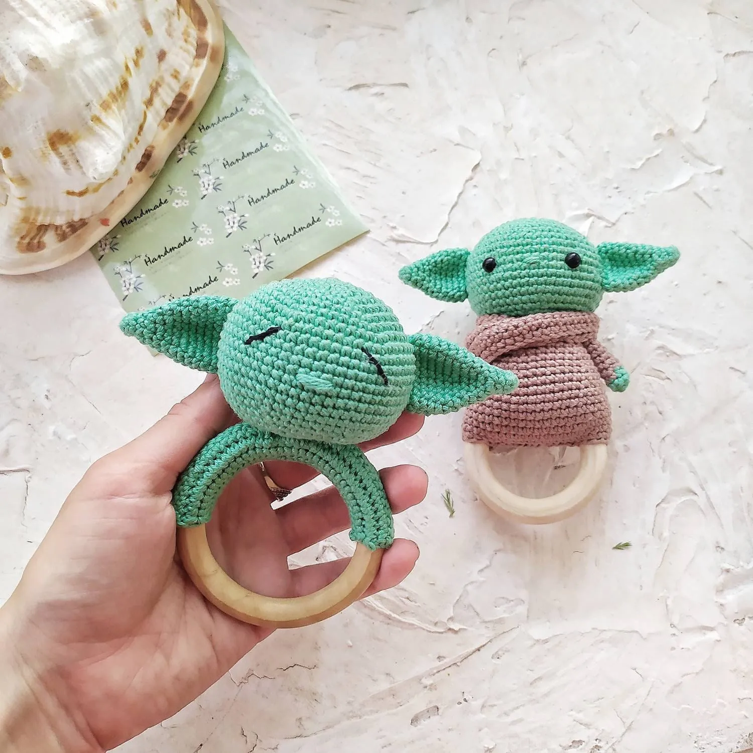 Crochet Pattern baby toy Crochet Rattle ring toy Baby Custom Baby ...