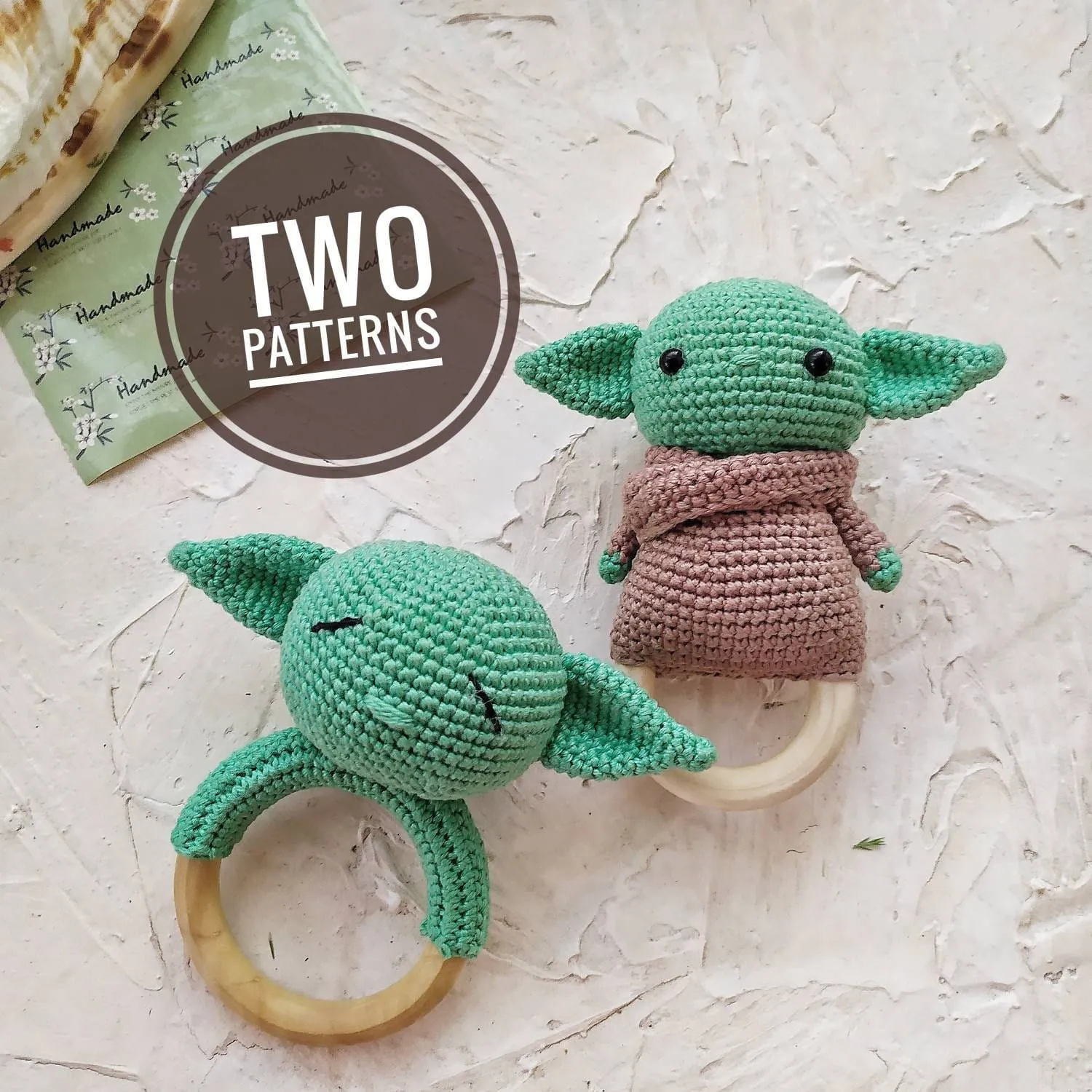 Crochet Pattern baby toy Crochet Rattle ring toy Baby Custom Baby ...