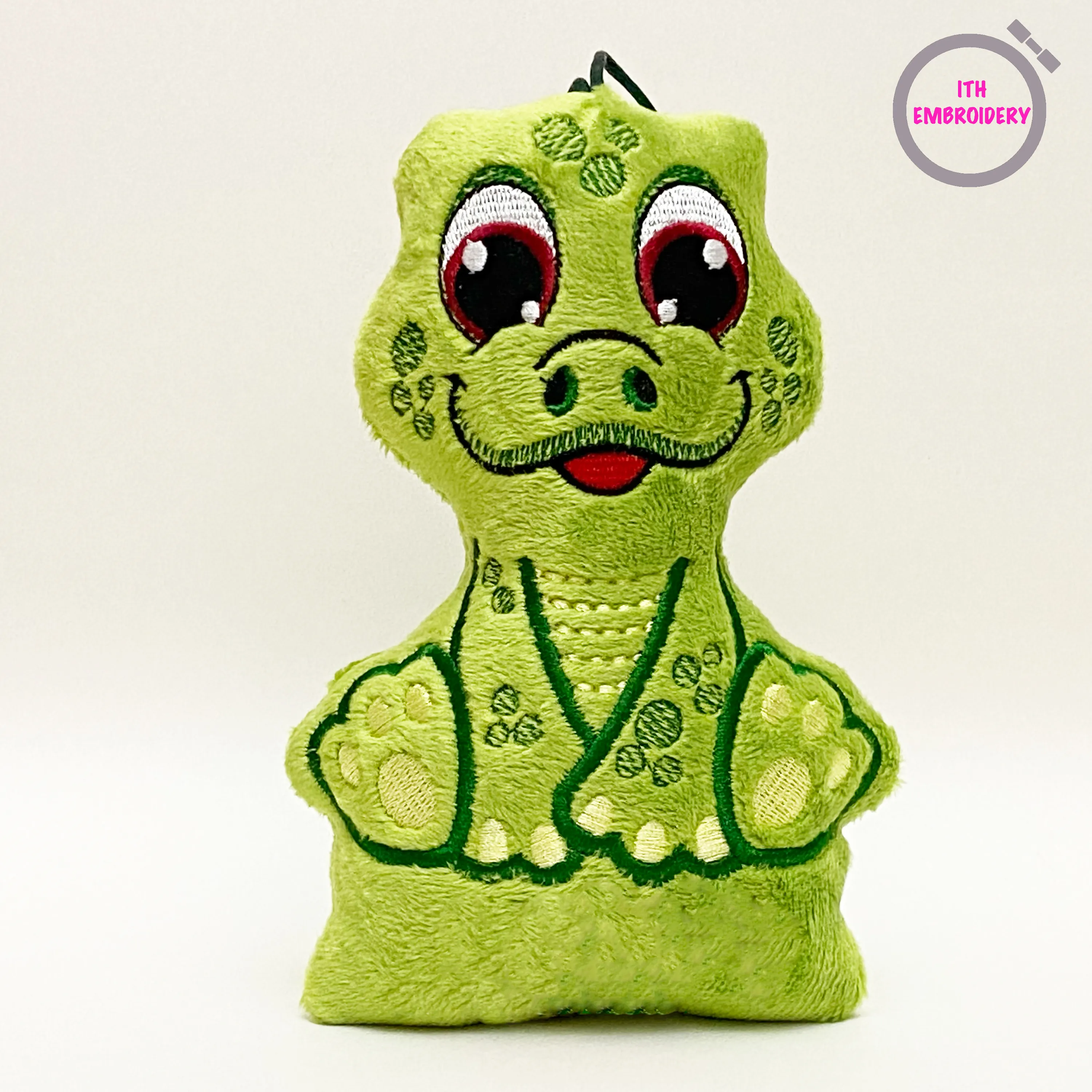 Dinosaur Stuffed Toy In The Hoop ITH Pattern plush Toy digital design ...