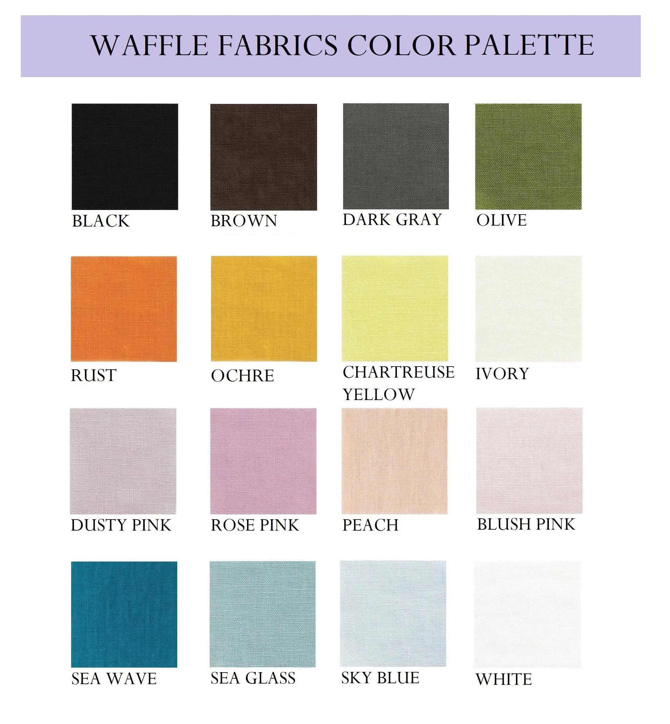 Chartreuse yellow softened waffle linen coverlet / Heavy weight / Twin ...