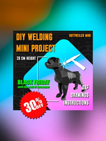 Welding Project Plans Drawings Mini Gorilla (DXF, PDF) $34.00 | Buy ...