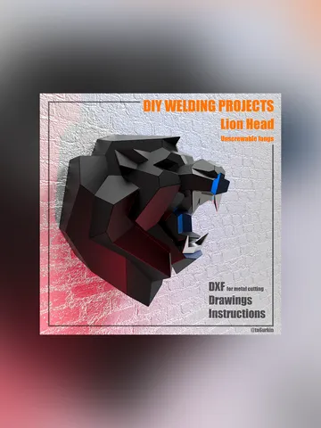 Welding Project Plans Drawings Bull Head (v2) (DXF, PDF) $107.00 | Buy ...