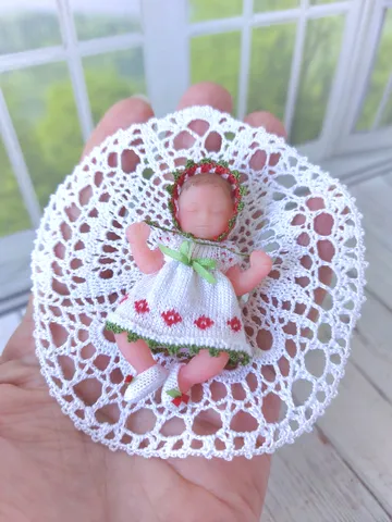 Miniature clothes for mini Silicone Zuru baby doll $55.00 | Buy online ...