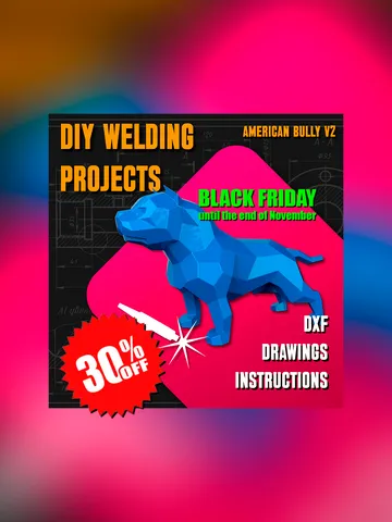 Welding Project Plans Drawings Rottweiler Mini (DXF, PDF) $34.00 | Buy ...